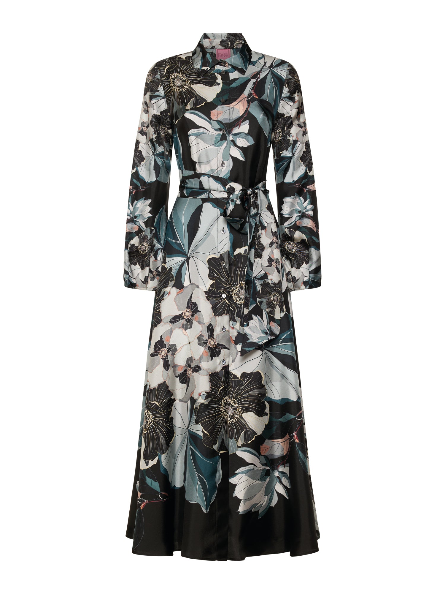 SILK CHEMISIER DRESS – Franco Ferrari